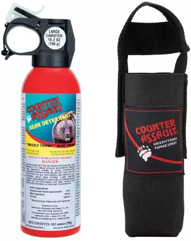 Counter Assault Urso Forpuŝrilo Spray