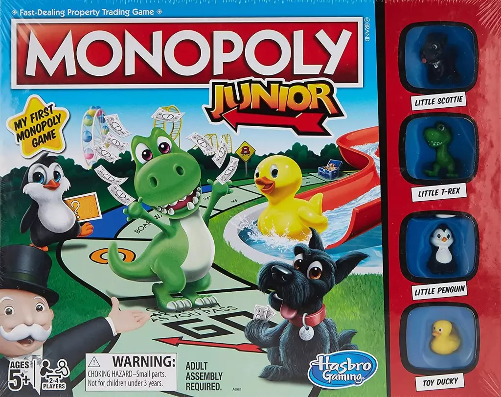 Настільна гра «Монополія для дітей».
