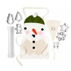 Schneemann-Cookie-Backset, Ausstechformen