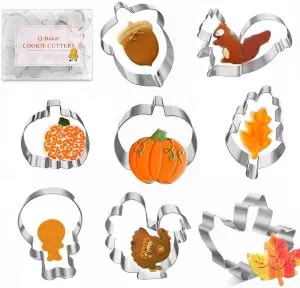 Q-BAKER Thanksgiving cookie cutters, best cookie cutters