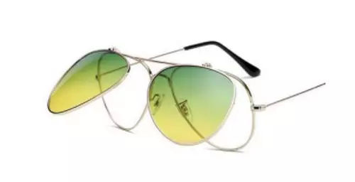 Нові сонцезахисні окуляри з відкидним градієнтом Egg Green