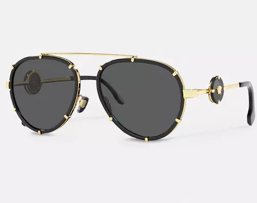 Versace Vintage Icon Pilot Clip-On solbriller