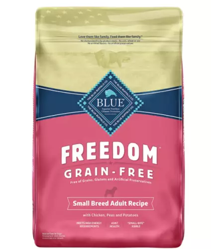 Blue Buffalo Freedom Grain Free Food барои калонсолон, беҳтарин ғизои сагҳои бе ғалла