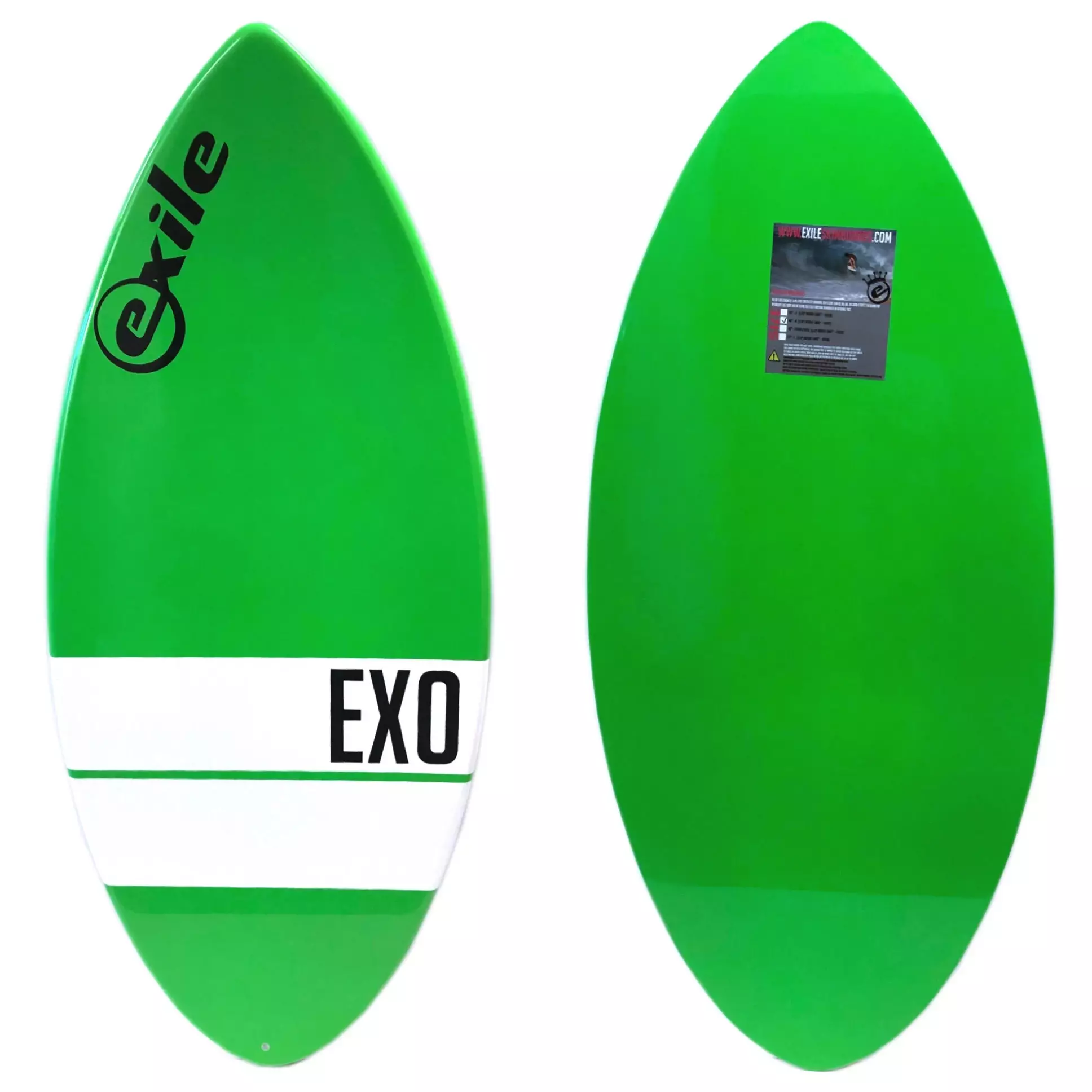 Exile X0 E-Glass Epoksi Skimboard