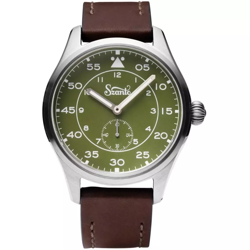 Nuevo reloj para hombre Szanto Heritage reloj de aviador