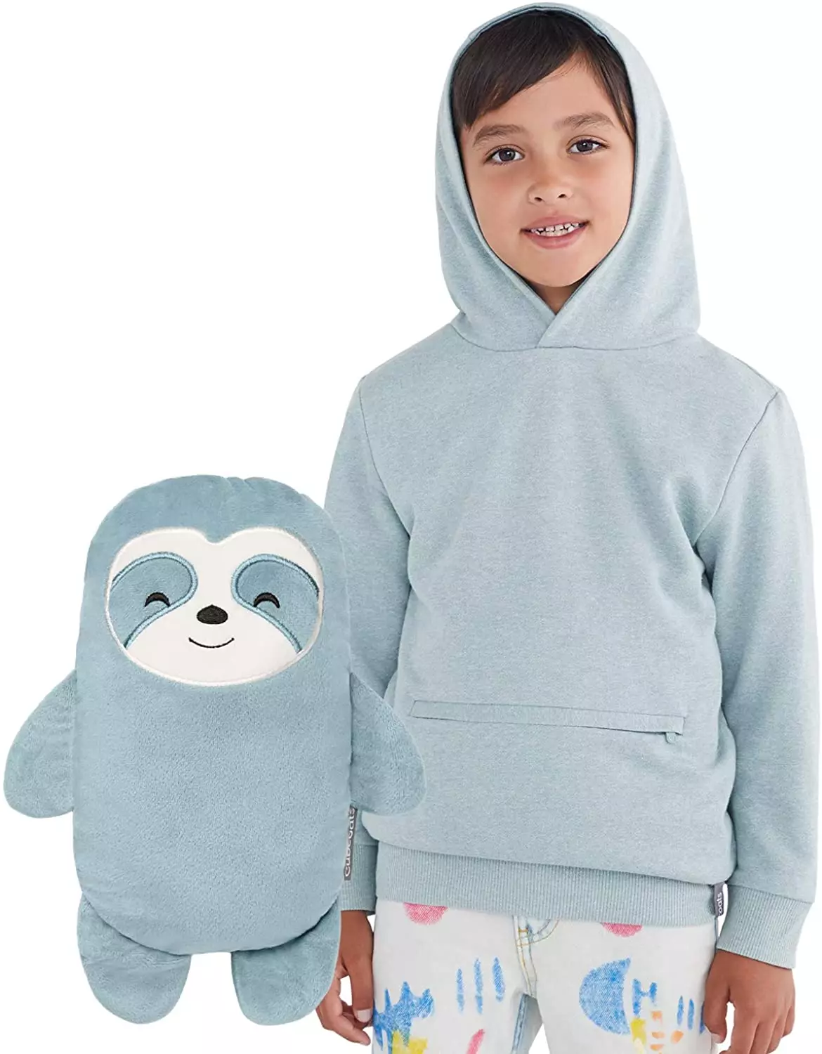 cubcoats sao the sloth transforming hoodie