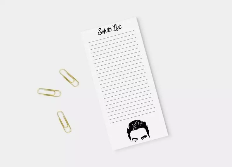 Siúcra-Valley-Prints-Schitts-Creek-Notepad-Schitt-List-Notepad