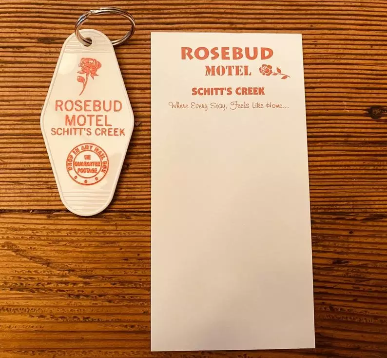 rosebud-motel-key-chain-and-note-pad