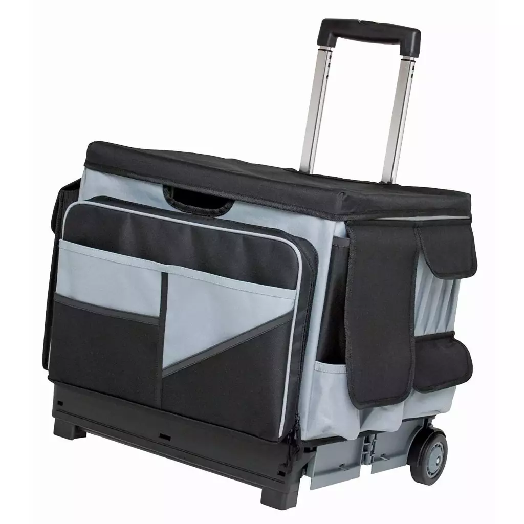 meilleurs sacs pour enseignants, ECR4Kids Universal Rolling Cart Organizer Bag Set