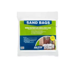 sandbags pikeun halstead ngabahekeun