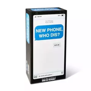 knebleverdig nytt kortspill - New Phone Who Dis?