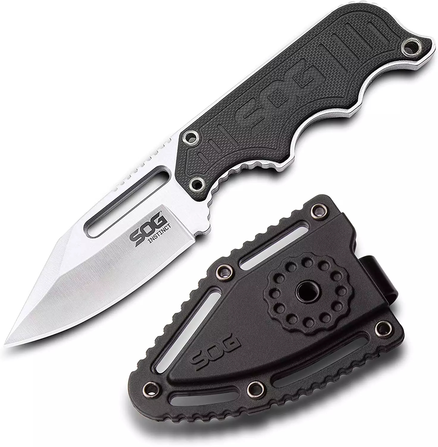 SOG Small Fixed Blade Knife Instinct Boot Knife бүрээстэй