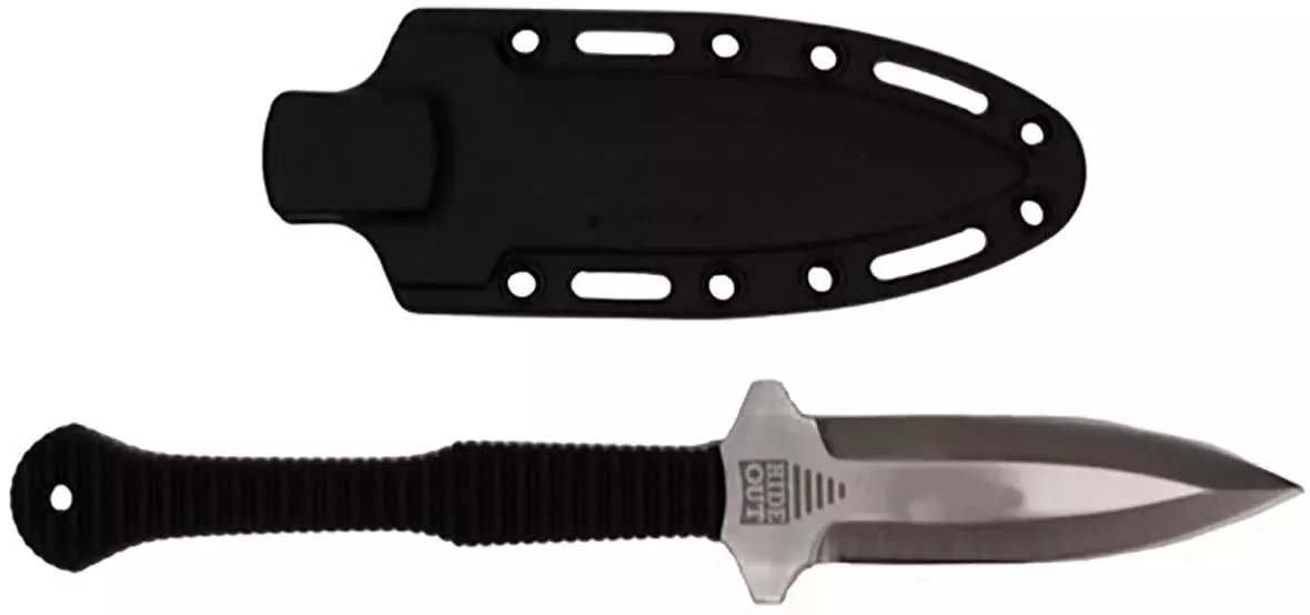 Cuchillo para botas fijo Cold Steel Hide Out con vaina