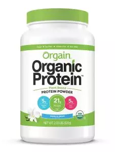 cele mai bune pulberi de proteine: Orgain pudră de proteine organice