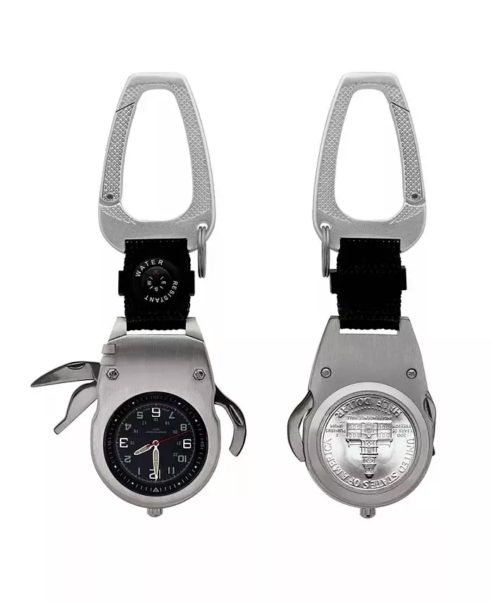 JFK-Bicentennial-Half-Dollar-Coin-Multi-Tool-Pocket-Watch-Compass jam saku terbaik