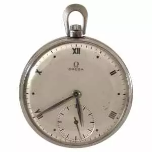 Vintage Omega Pocket Watch Watch ugu fiican jeebka