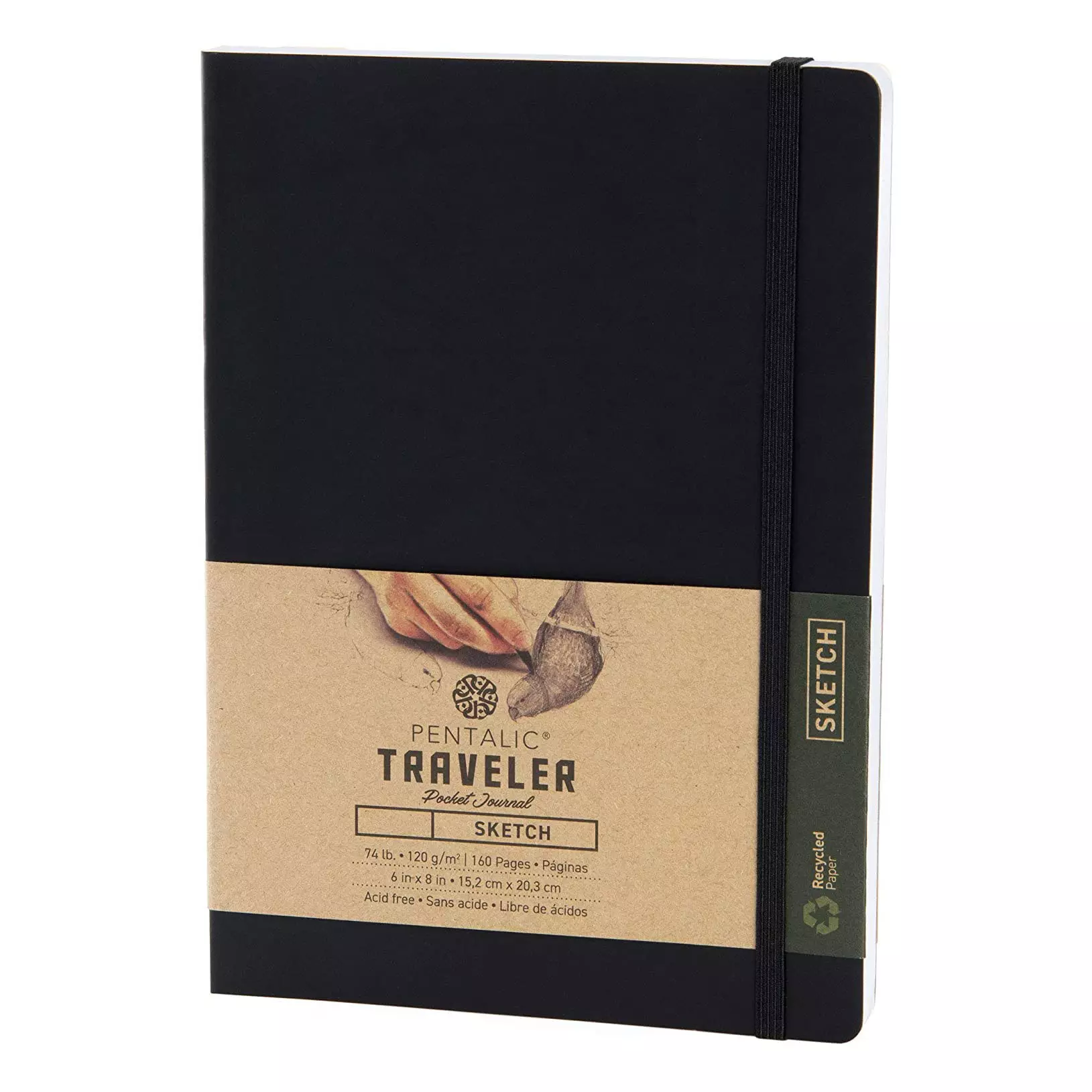 Pentalic Traveller Pocket Journal skice