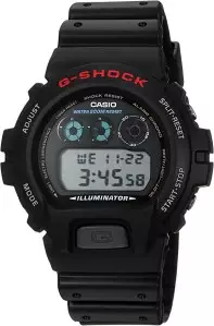 g sjokkklokker: Casio G-Shock DW6900-1V Sportsklokke for menn