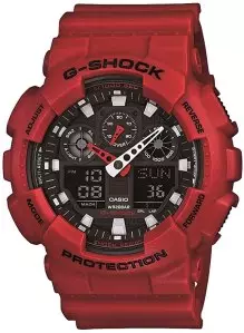 jam tangan g shock: Jam Tangan Kuarza G-Shock Siri Lelaki GA-100 XL Casio