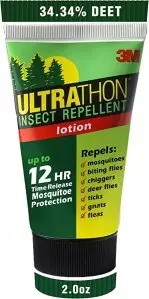 Ultrathon Repellent Lotion, sili ona lelei le faʻafefe o iniseti