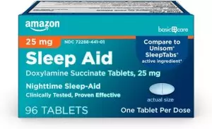 Axuda para durmir de Amazon Basics, a mellor axuda para durmir sen receita