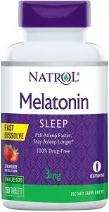 natrol-melatonina dormhelpo, plej bona sen vendebla dormhelpo