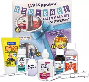 Trousse d'essentiels pour nouveau-né Little Remedies