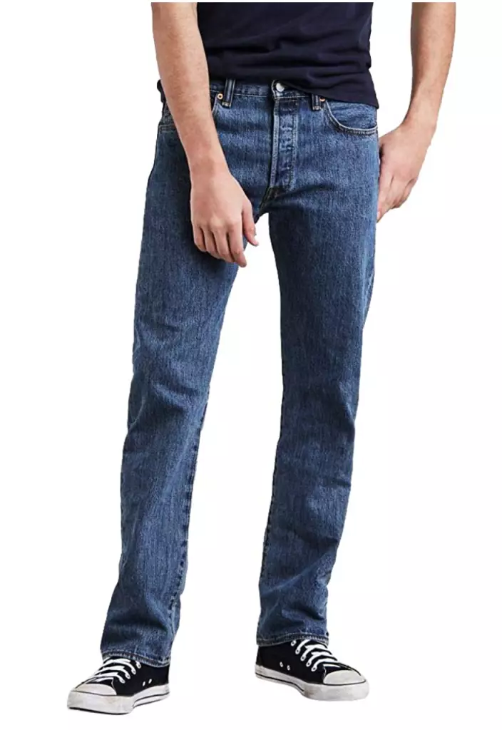 Levi's Txiv neej 501 Original Fit Jeans