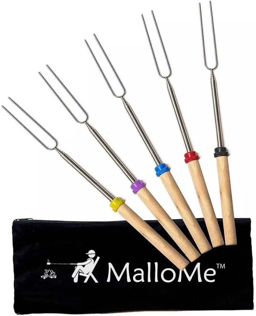 MalloMe Marshmallow-Röststäbchen, Campingbedarf