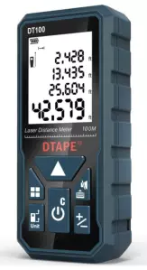 Dtape DT100, най-добрият лазерен рулетка