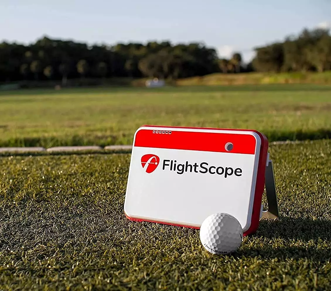 monitor startowy w zakresie lotu w golfa