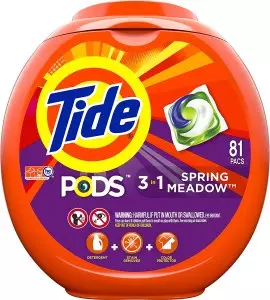 Tide Pods 3 in 1၊ အကောင်းဆုံး အဝတ်လျှော်အိုးများ