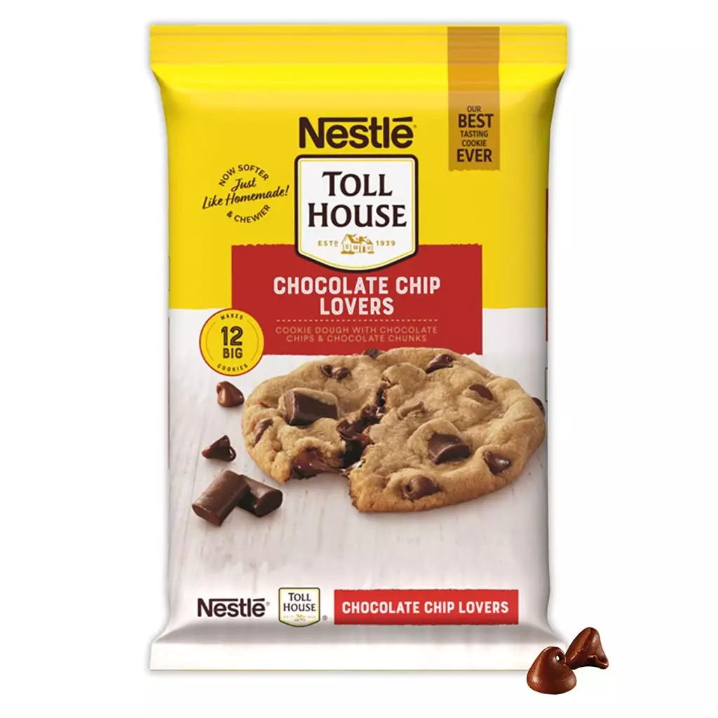 Nestle Toll House Шоколадны чипэнд дурлагсдын жигнэмэгийн зуурмаг