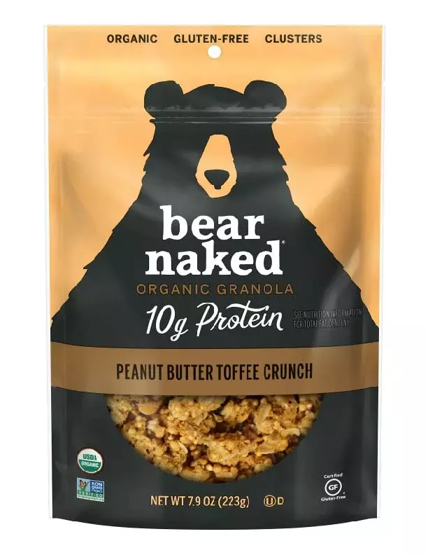 Bear Naked Organic Granola Peanut Butter Toffee Crunch, Best Granolas