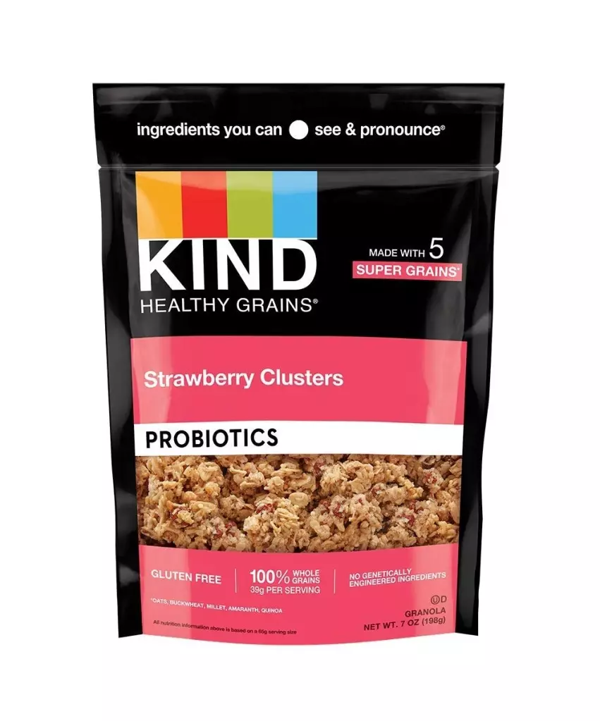 Kind Healthy Grains jagodni probiotični grozdi, najboljša granola