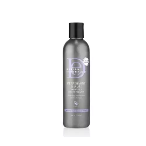 Design Essentials Peppermint & Aloe Therapeutics Shampoo Anti-Coceira, Mellores Shampoos Naturais
