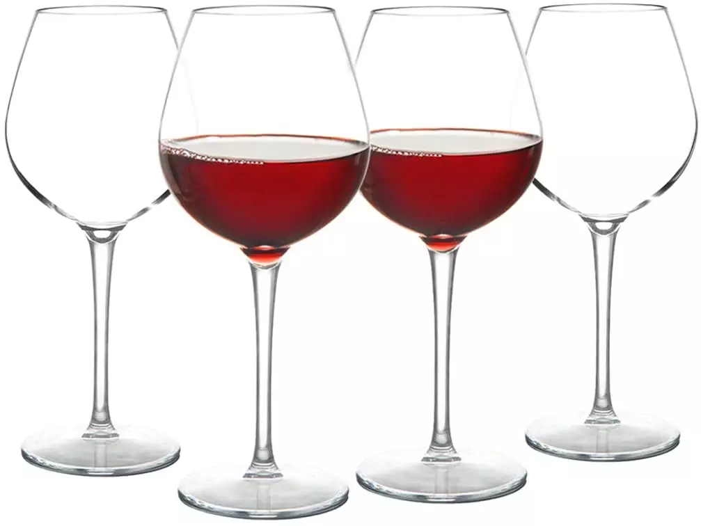 MICHLEY Unbreakable Red Wine Glasses