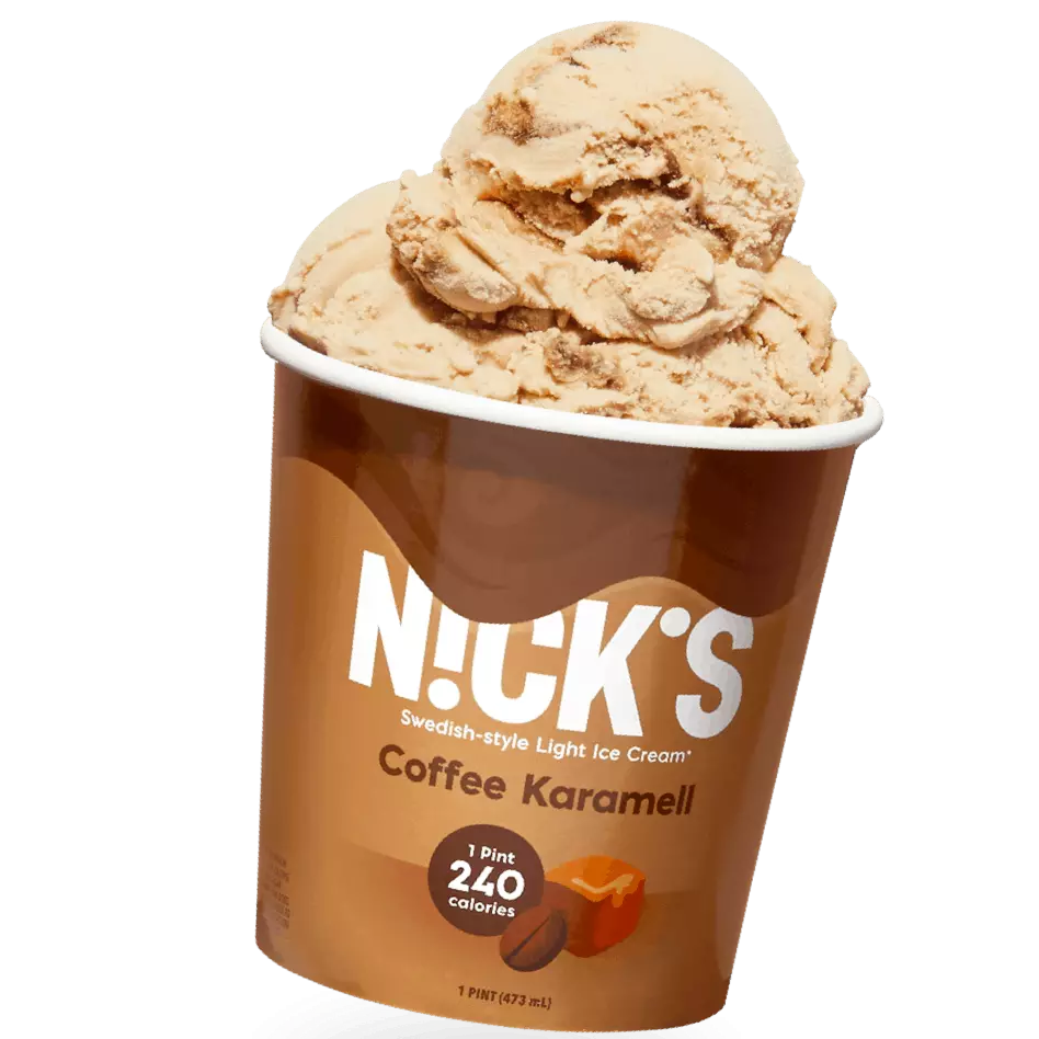 nicks آئس ڪريم ڪافي ذائقو