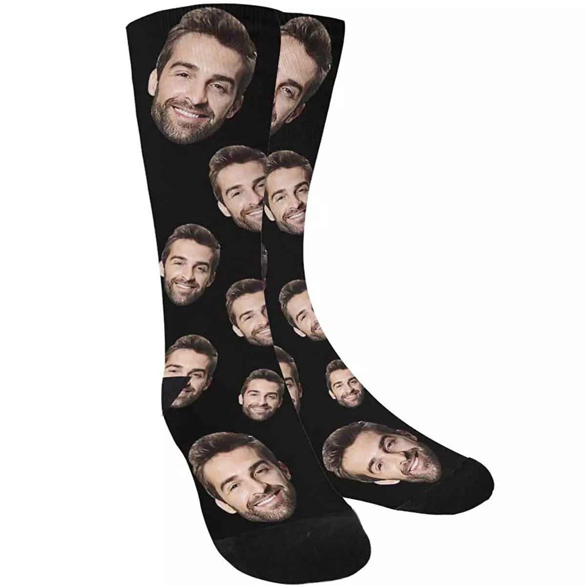Çorape të personalizuara për fytyrën, ide për dhuratat e mikut më të mirë