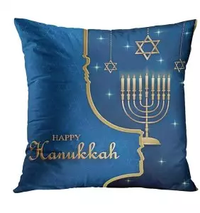 Cojín Hanukkah