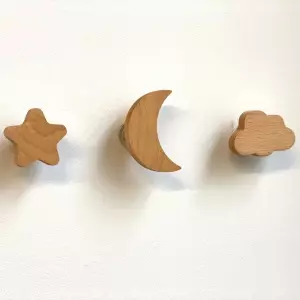 Wooden Nursery Hooks