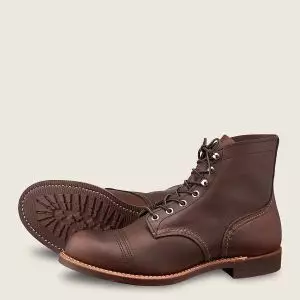 iron ranger 6 inch boots, red wing boots