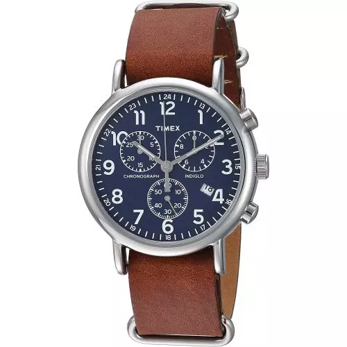 Timex Weekender Blue Face Watch