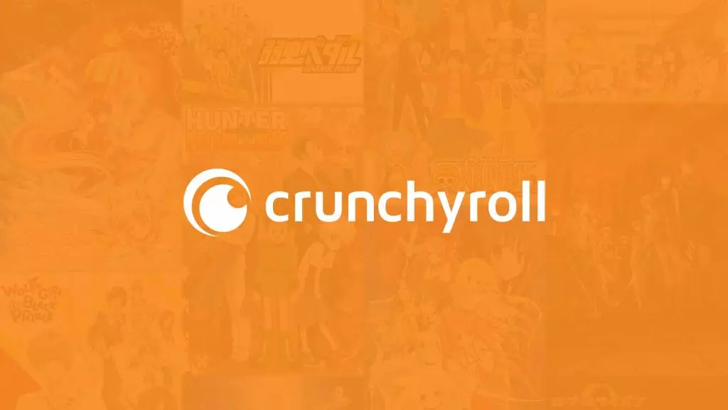 Ilogo yeCrunchyroll, eyona nkonzo yokusasaza i-anime