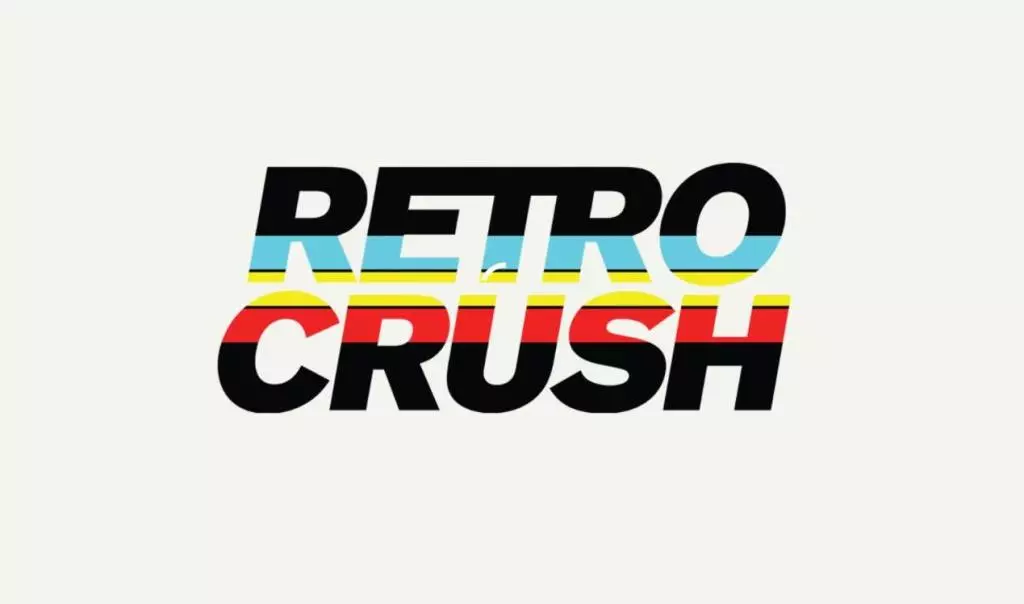 Ilogo yeRetroCrush, eyona nkonzo yokusasaza i-anime