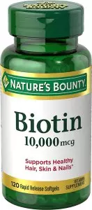 Suplemento de biotina Nature's Bounty