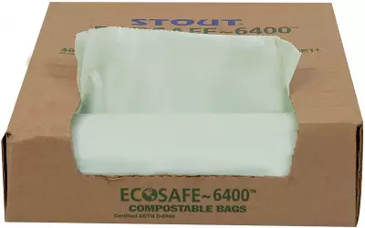 matitipunong biodegradable na mga bag ng basura