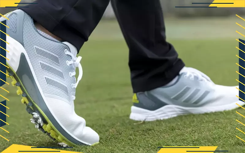 Recenzo pri golfaj ŝuoj adidas zg21