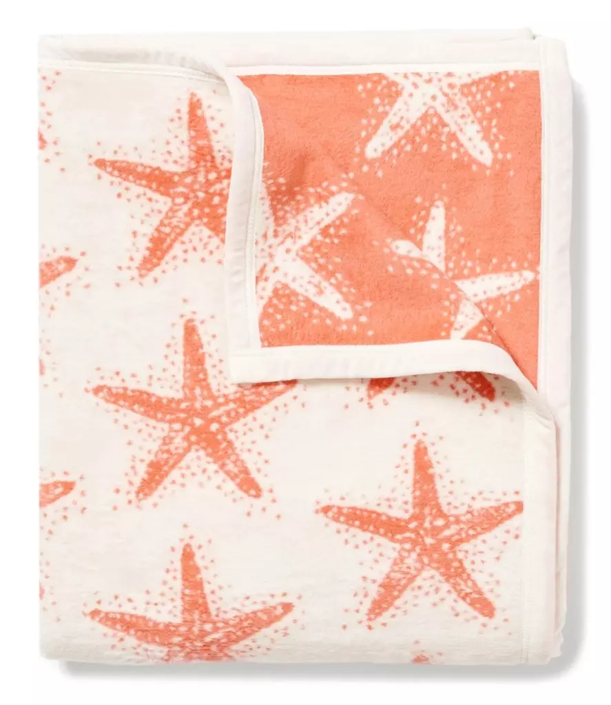 Коралловое одеяло с морскими звездами от ChappyWrap