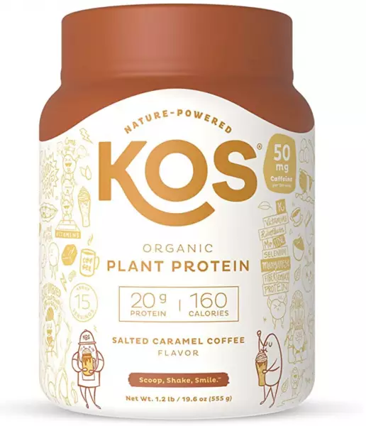 KOS Økologisk Protein Saltet Karamell Kaffe